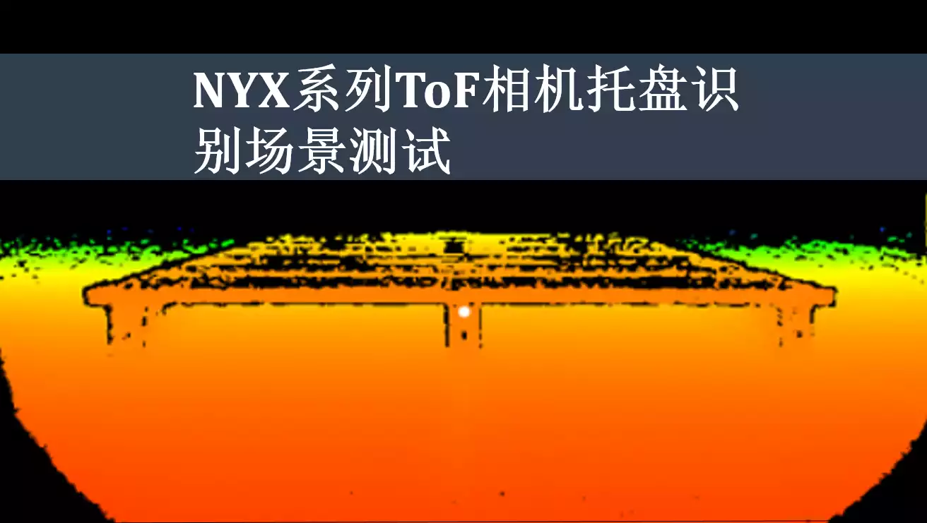 Vzense NYX系列ToF相机托盘识别场景测试